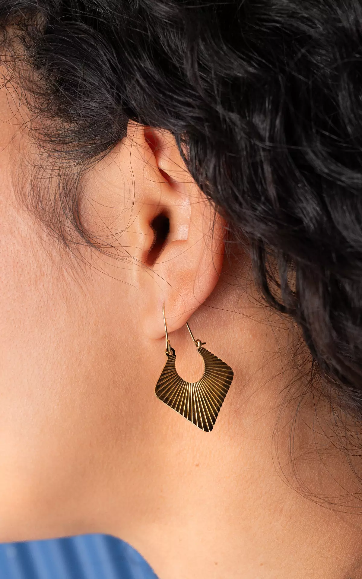 Stainless steel earrings - Gold | Guts & Gusto