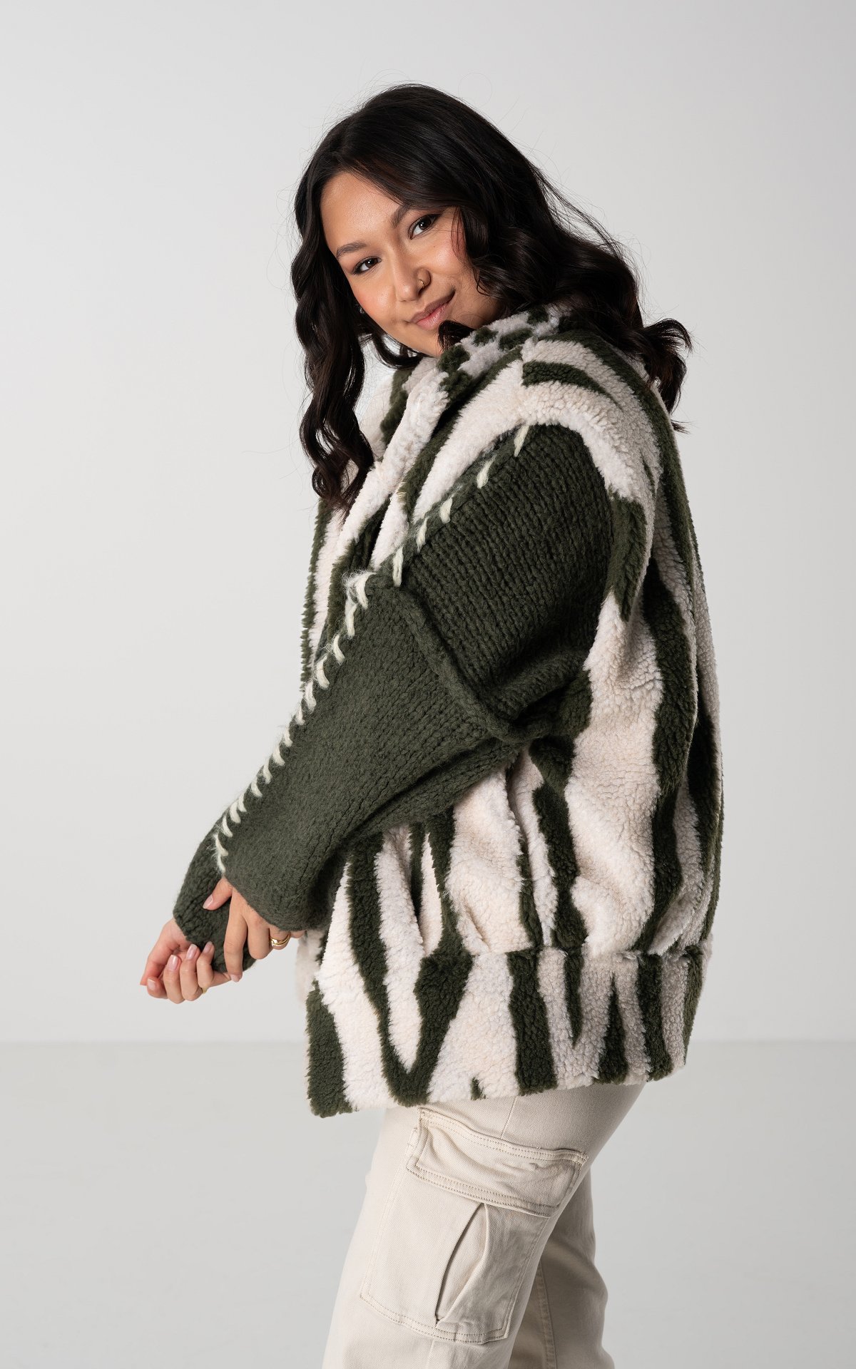 Gilet #94988 - Cream Green | Guts & Gusto | GUTSGUSTO.COM