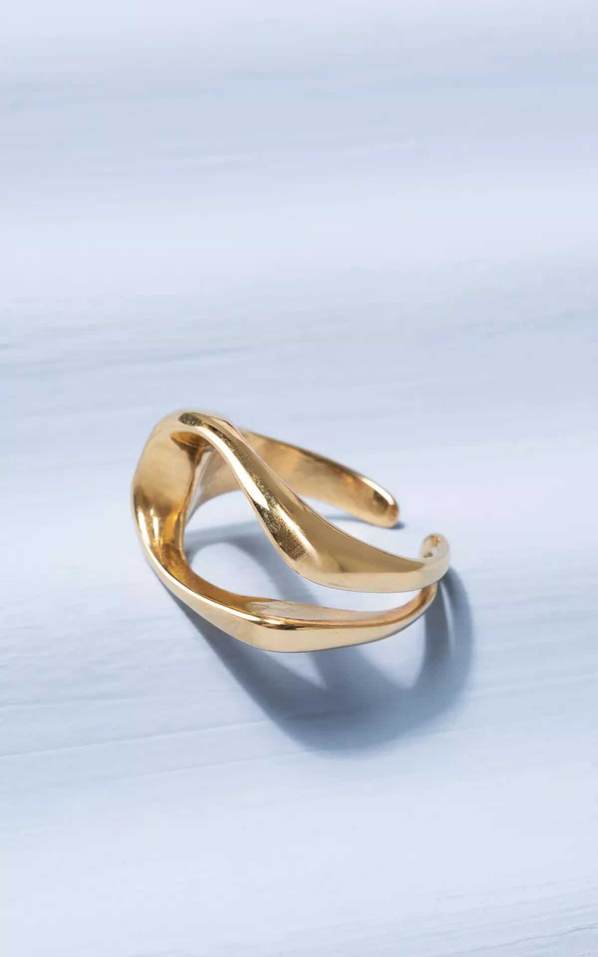 Ring made of stainless steel - Gold | Guts & Gusto