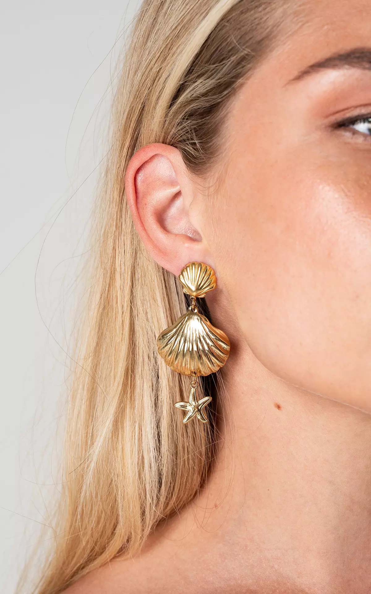 Earrings made of stainless steel - Gold | Guts & Gusto