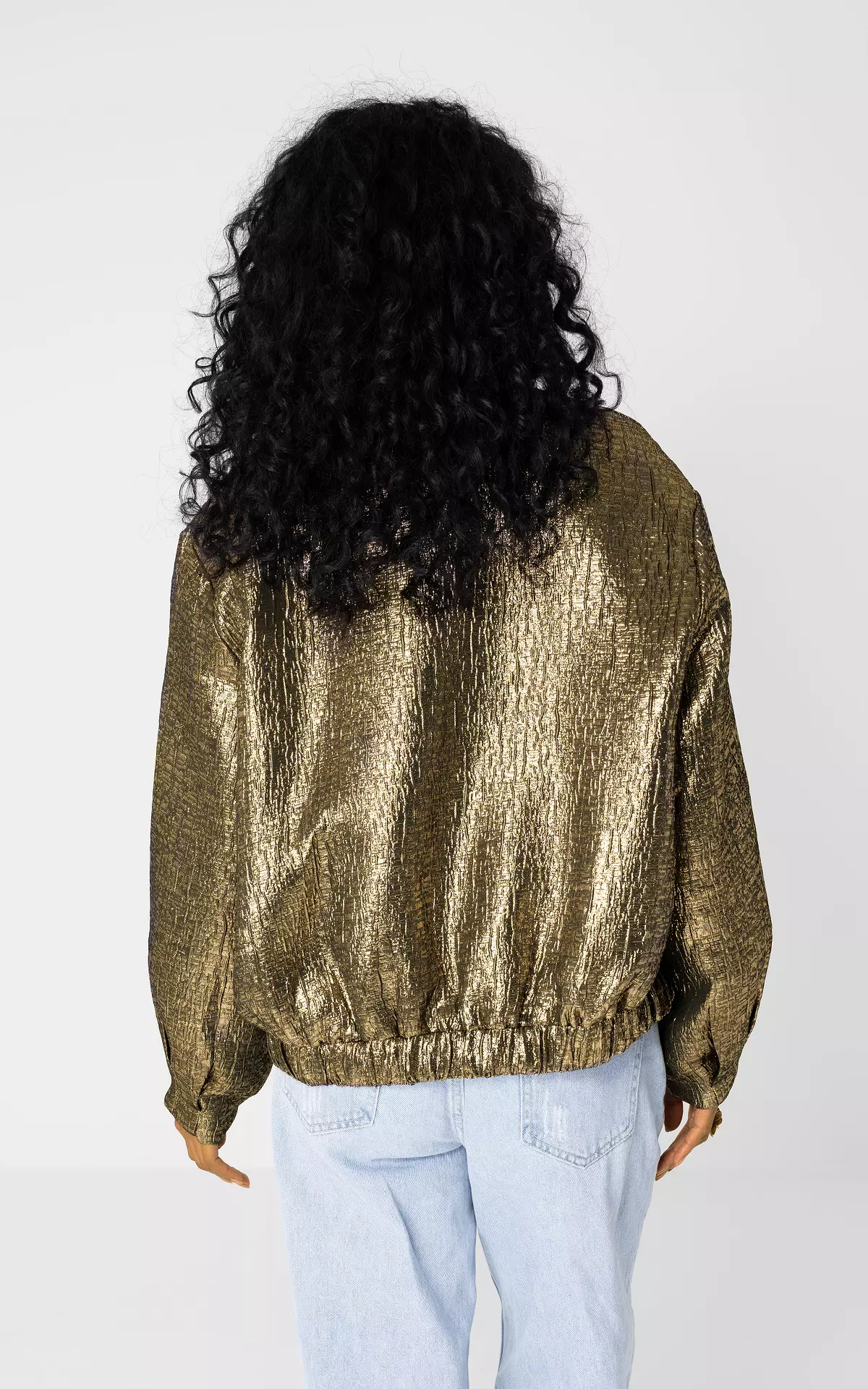 Two pocket bomber jacket - Gold | Guts & Gusto
